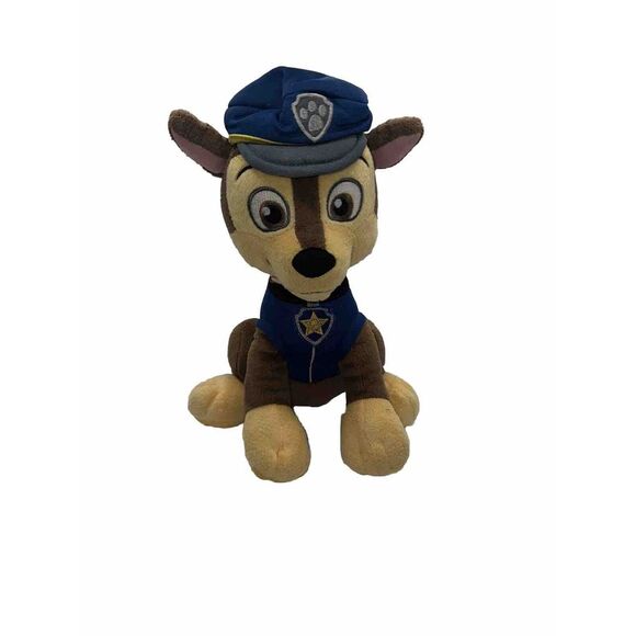 Toys | Paw Patrol 12 Chase Blue Sitting Plush Police Dog German ...